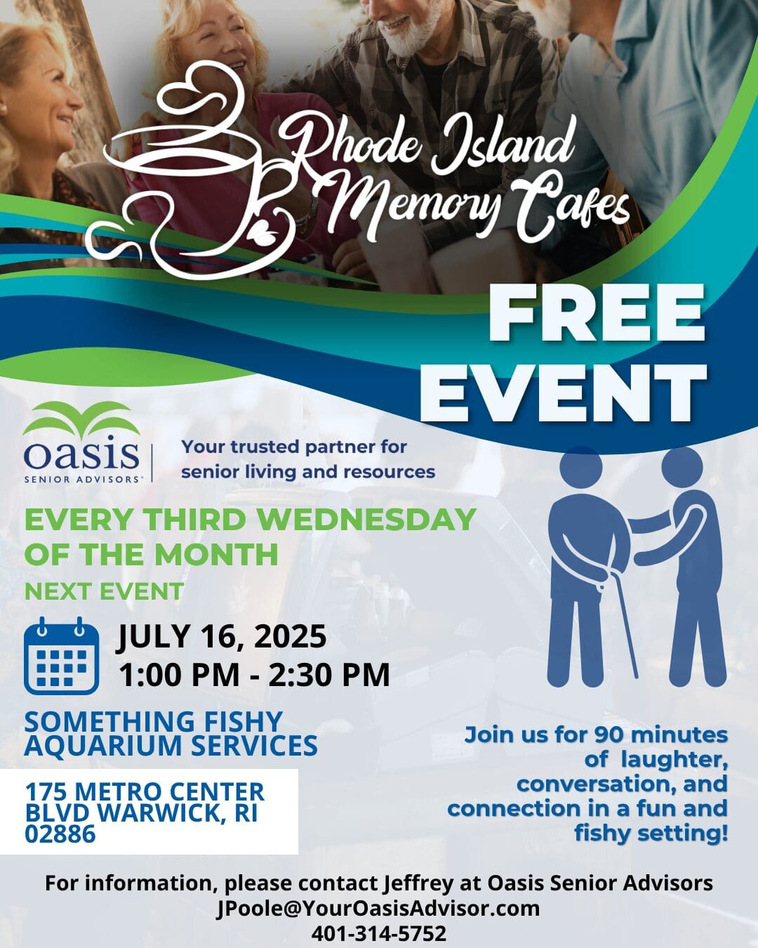 New Memory Cafe | Oasis Senior Advisors